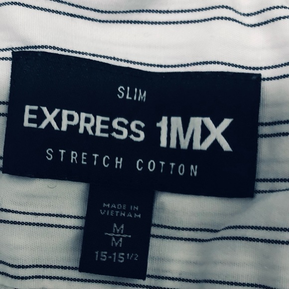 Express | Shirts | Express Mx Mens Button Down Dressing Shirt Slim ...